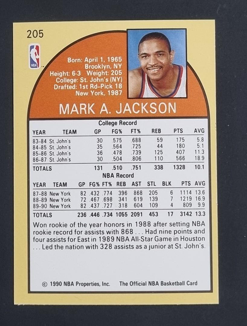 Mark Jackson with Menendez Brothers Card, Hobbies & Toys, Toys & Games ...