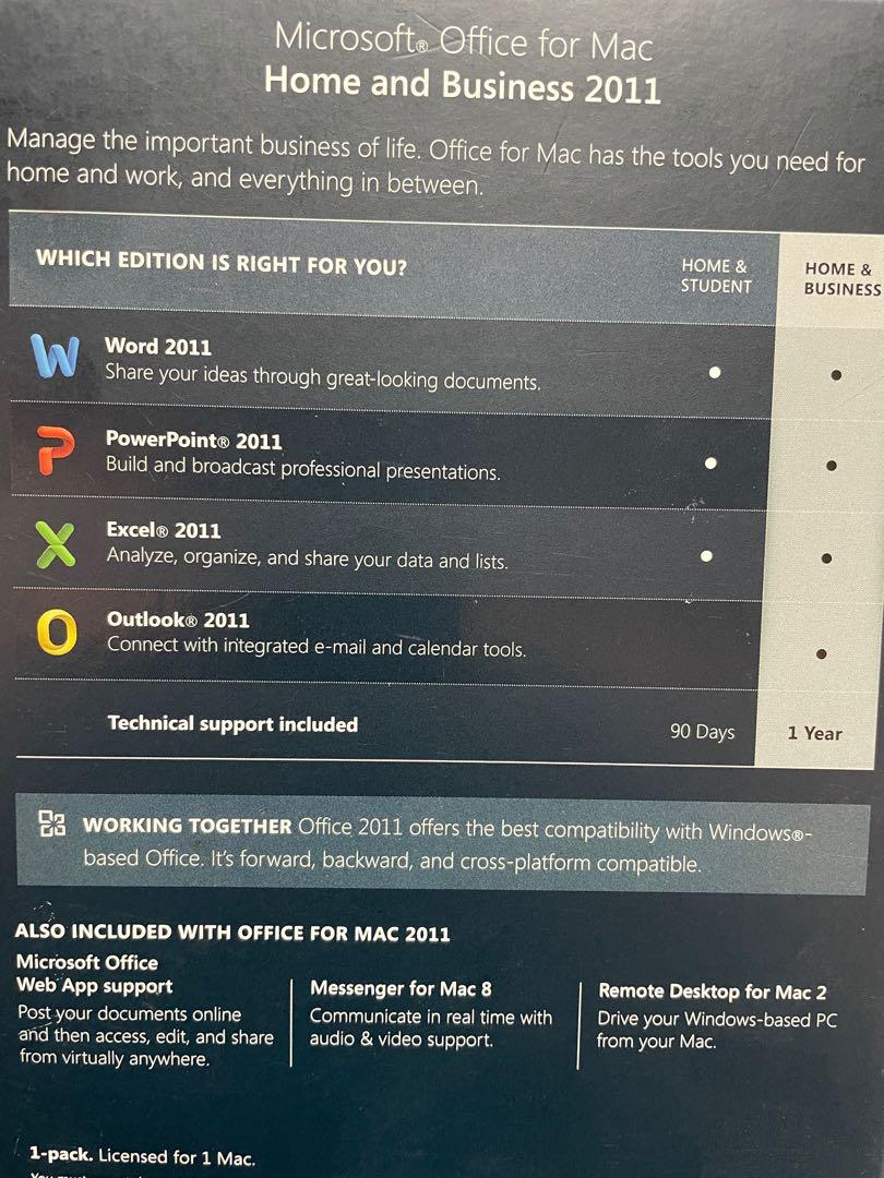 Microsoft Office: mac 2011, Computers & Tech, Office & Business ...