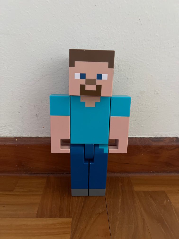 Minecraft Steve Model, Hobbies & Toys, Toys & Games on Carousell