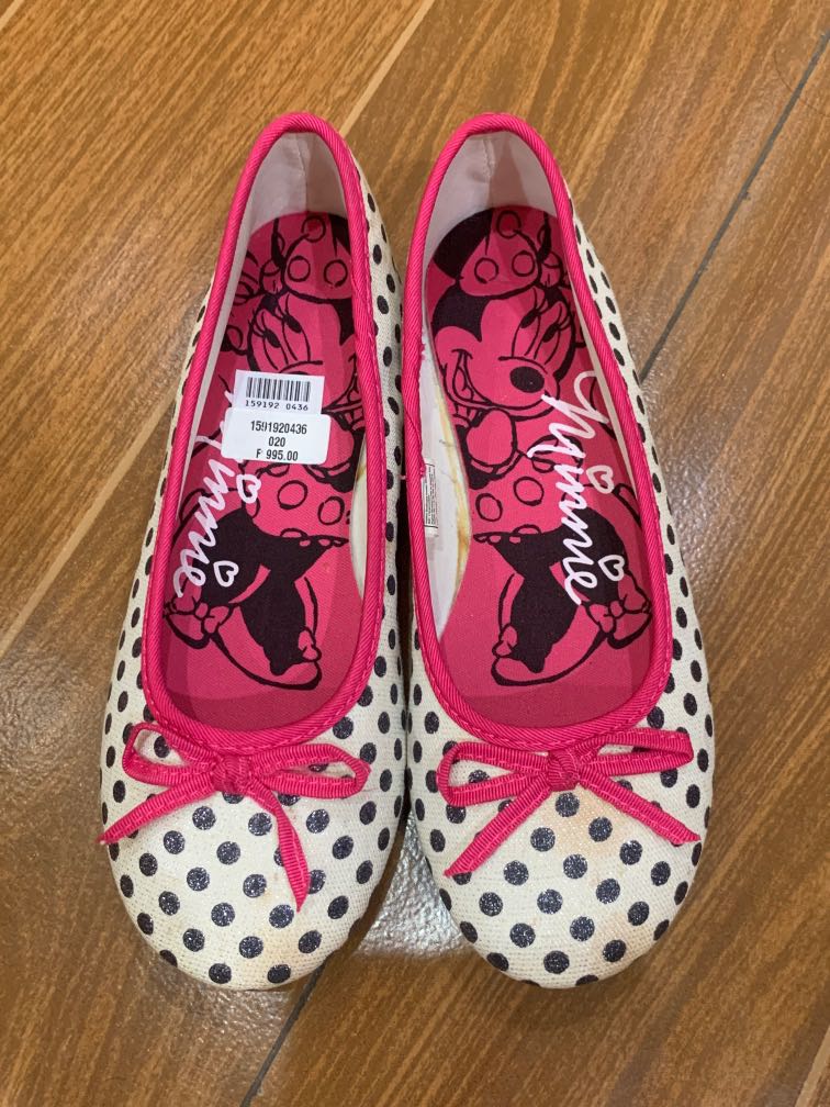 Minnie Mouse Ballet Shoes, Babies & Kids, Babies & Kids Fashion on ...