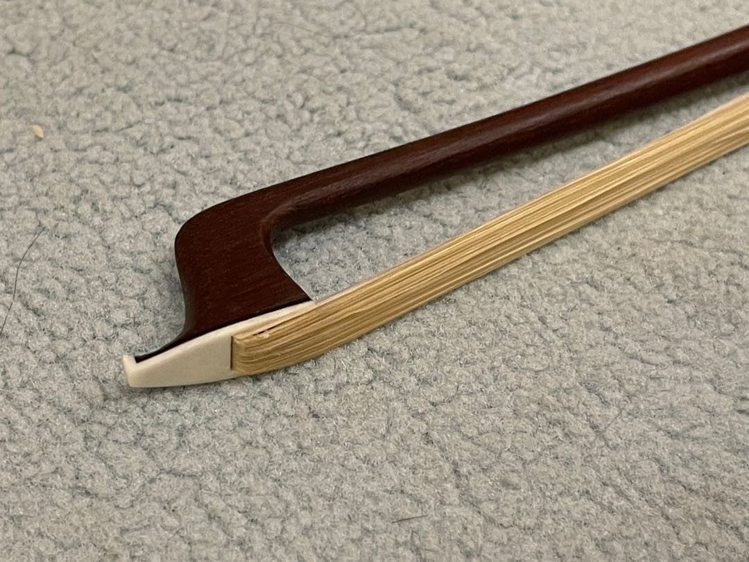 Mirecourt French violin bow 4/4 circa 1940s branded Thomassin a Paris ...