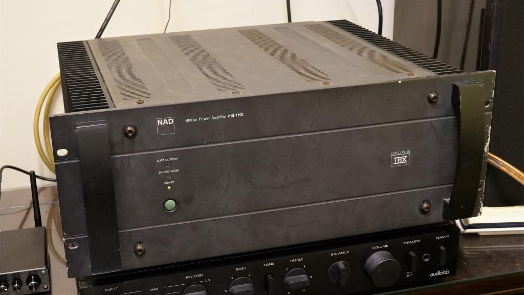 NAD 218 THX power amp, Audio, Soundbars, Speakers & Amplifiers on Carousell
