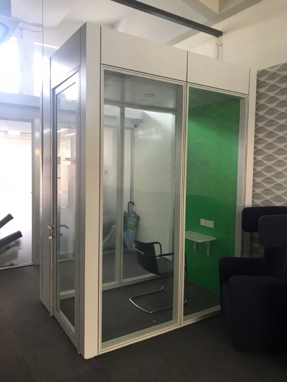 Office glass booth, Computers & Tech, Office & Business Technology on ...