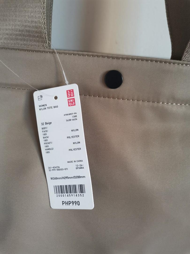 original uniqlo bag with tag, Women's Fashion, Bags & Wallets, Shoulder ...
