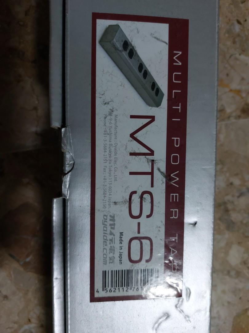 Oyaide MTS 6 power distributor, Audio, Other Audio Equipment on Carousell