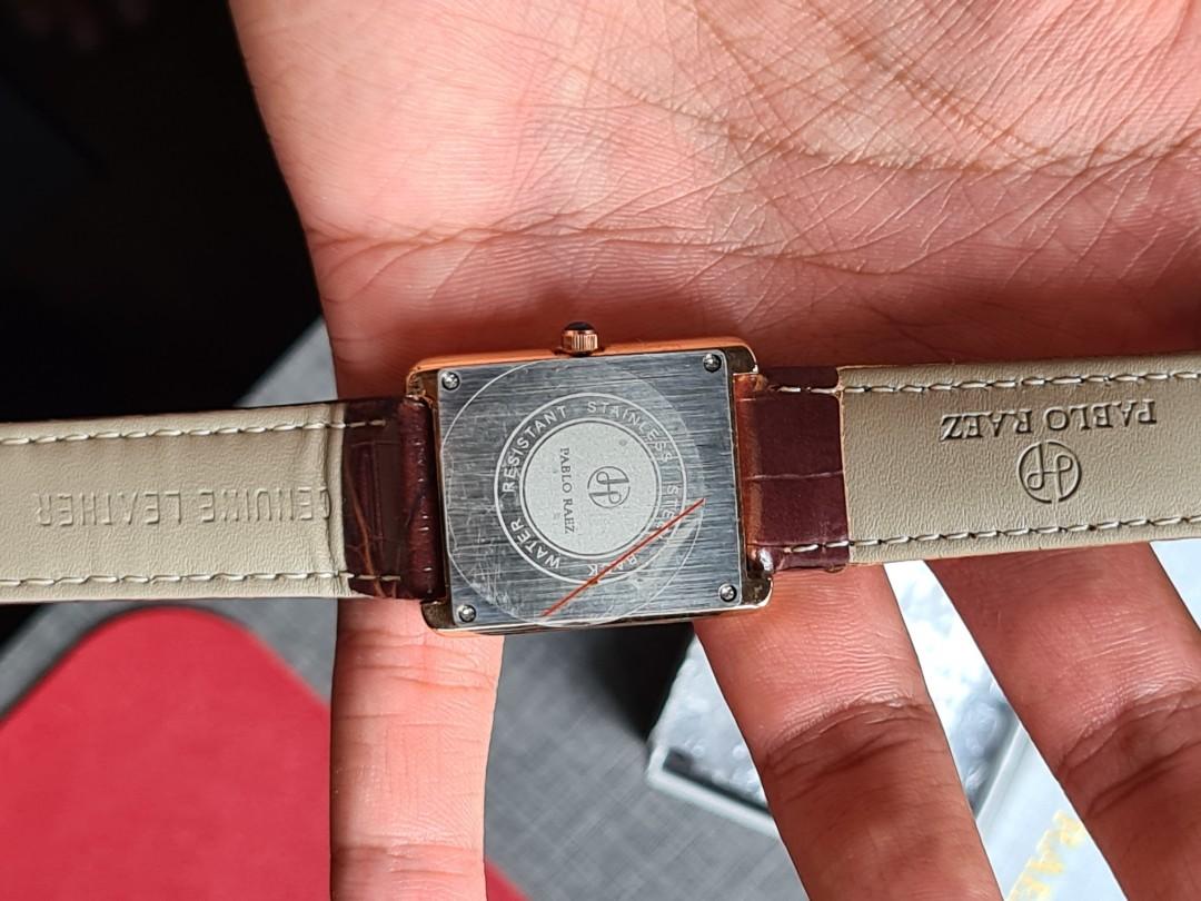 Pablo Raez Tank Watch, Luxury, Watches on Carousell