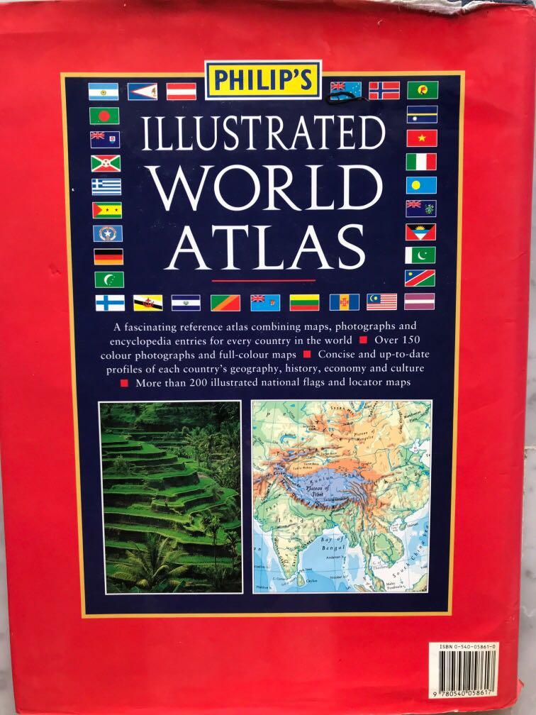 Philip’s Illustrated World Atlas, Hobbies & Toys, Books & Magazines, Fiction & Non-Fiction on ...