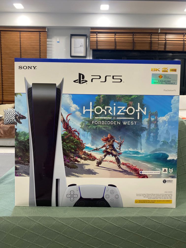 Playstation 5 Console Horizon Forbidden West Bundle (Disk Version ...
