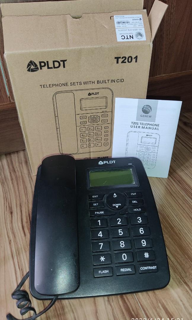 PLDT Home Fibr GPON Modem/Router with Phone Set, Computers & Tech ...