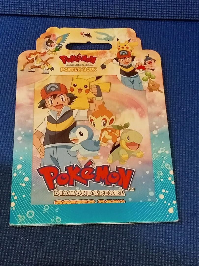 POKEMON DIAMOND & PEARL POSTER BOOK, Hobbies & Toys, Books & Magazines ...