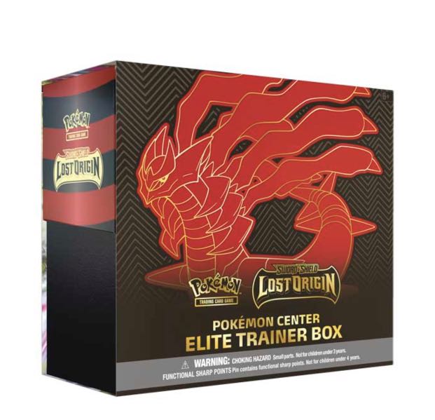 Pokemon Lost Origins Pokemon Center Elite Trainer Box, Hobbies & Toys ...