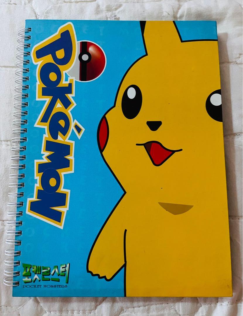 Pokémon Pikachu Hardcover Notebook, Hobbies & Toys, Collectibles ...