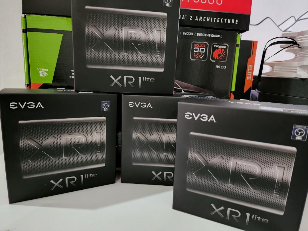 *PROMO*EVGA XR1 lite Capture Card, Certified for OBS, USB 3.0, 4K Pass ...