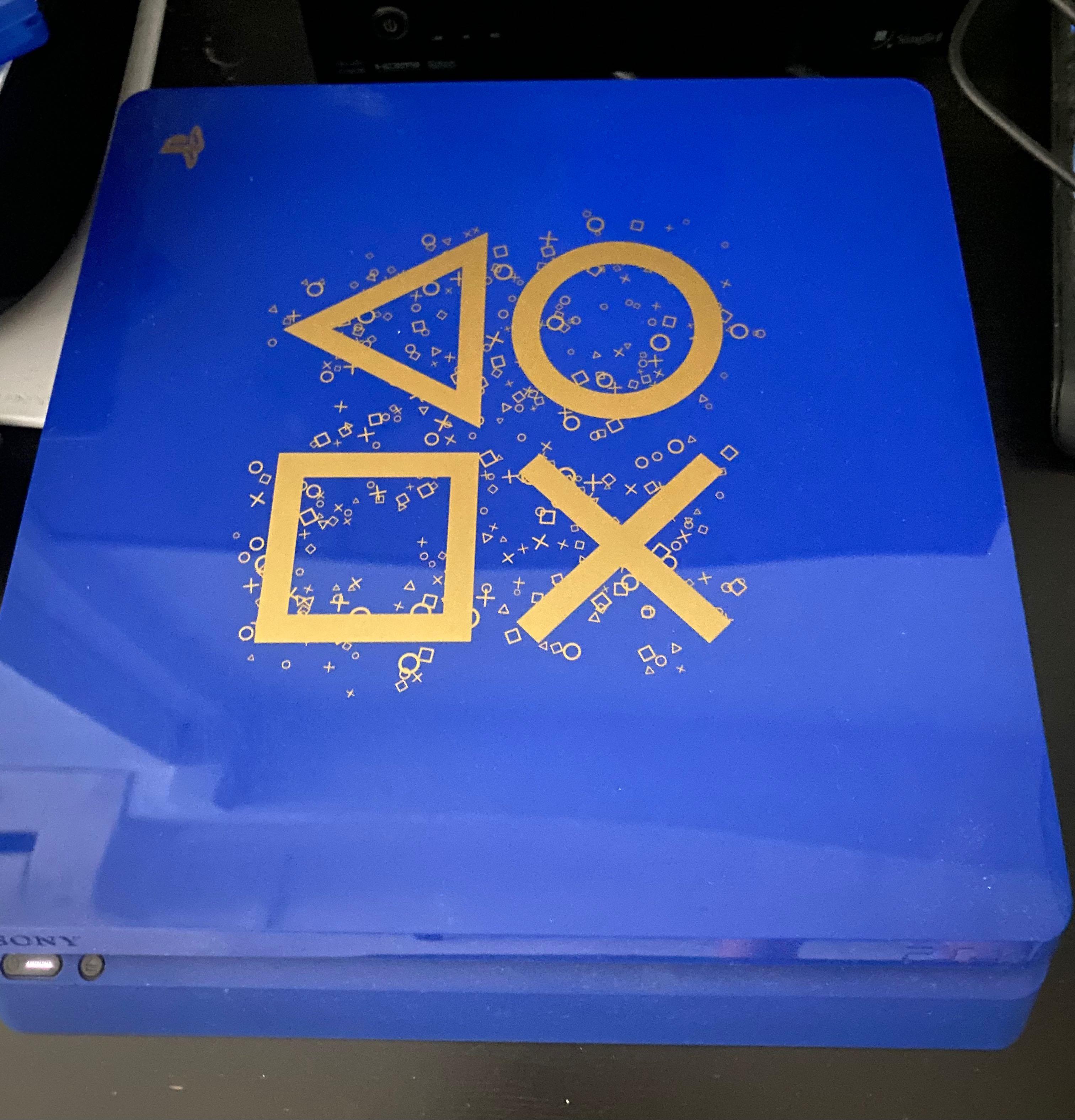 PS4 slim 500gb limited edition, Video Gaming, Video Game Consoles ...