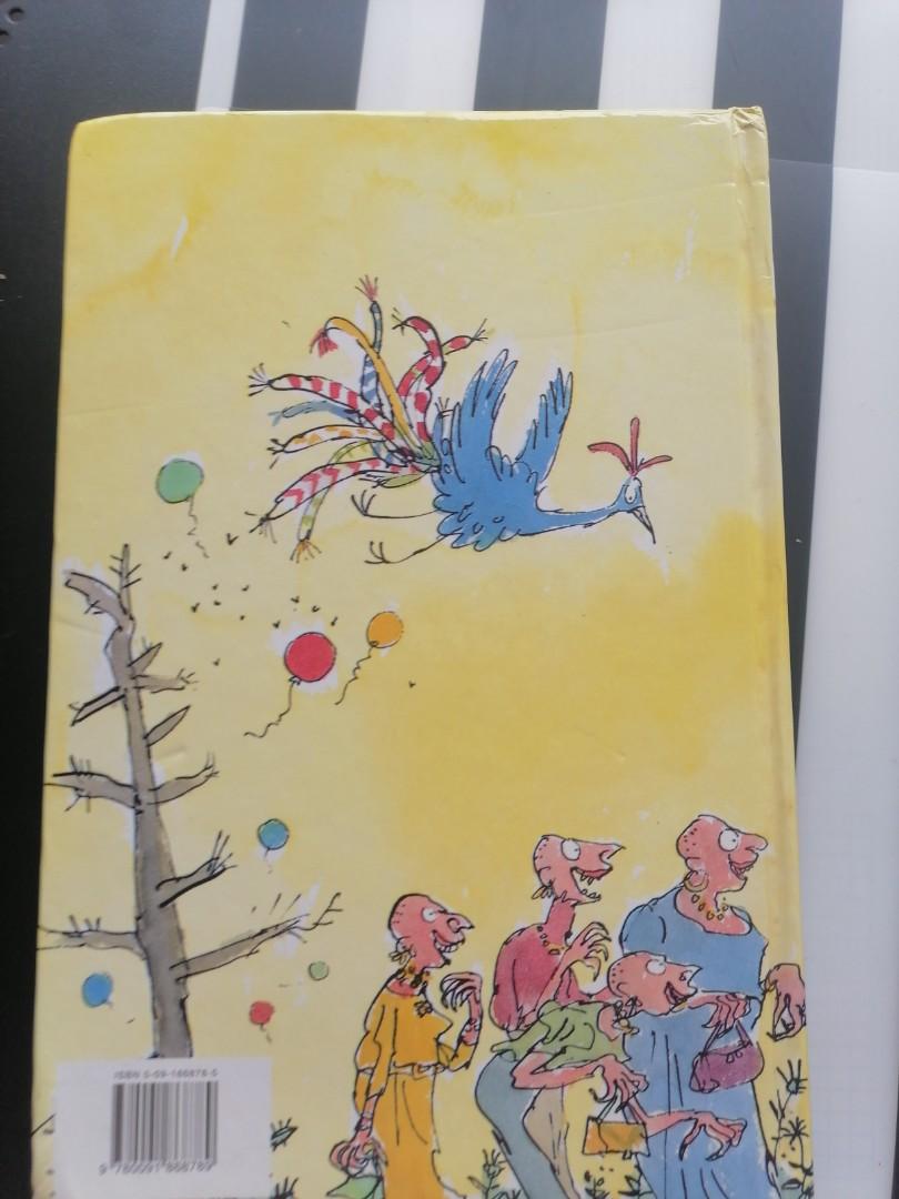 Roald Dahl the witches esio trot the twits the giraffe and the pelly ...