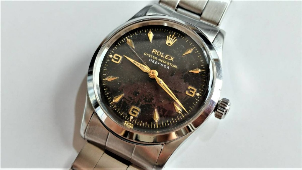 ROLEX Oyster Perpetual Deep Sea Ref.6532 Super Rare 難以獲得 棕色鏡面 Explorer ...