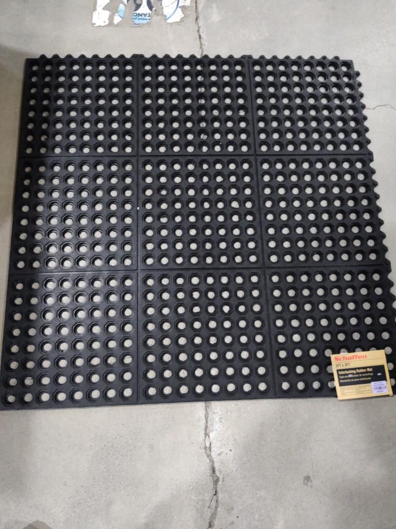 rubber mat, Furniture & Home Living, Home Improvement & Organization ...