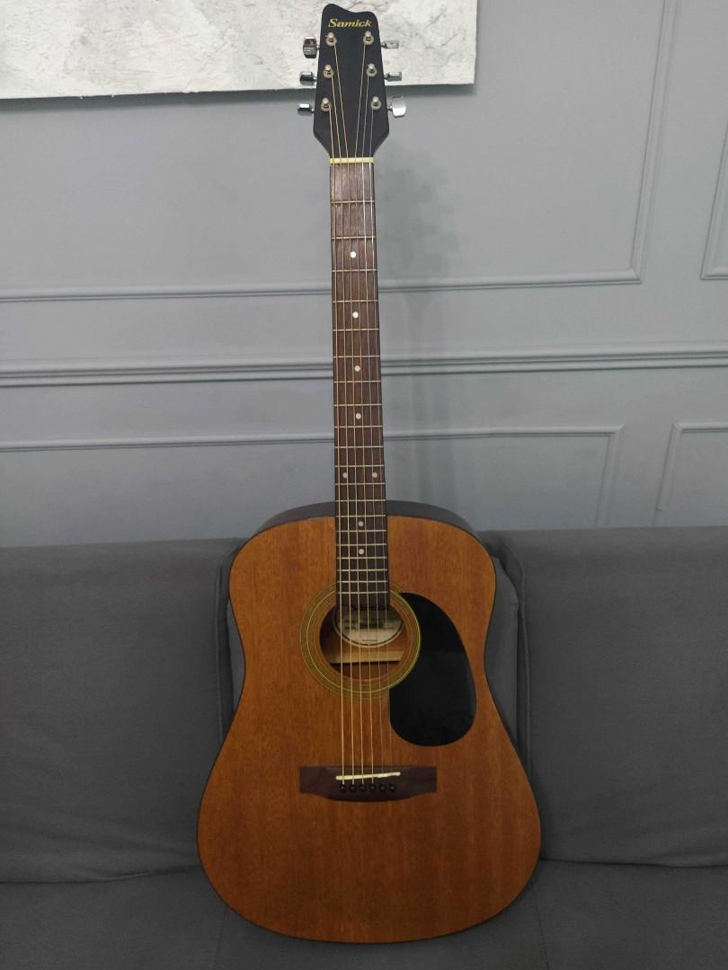 Samick Acoustic Guitar, Hobbies & Toys, Music & Media, Musical ...