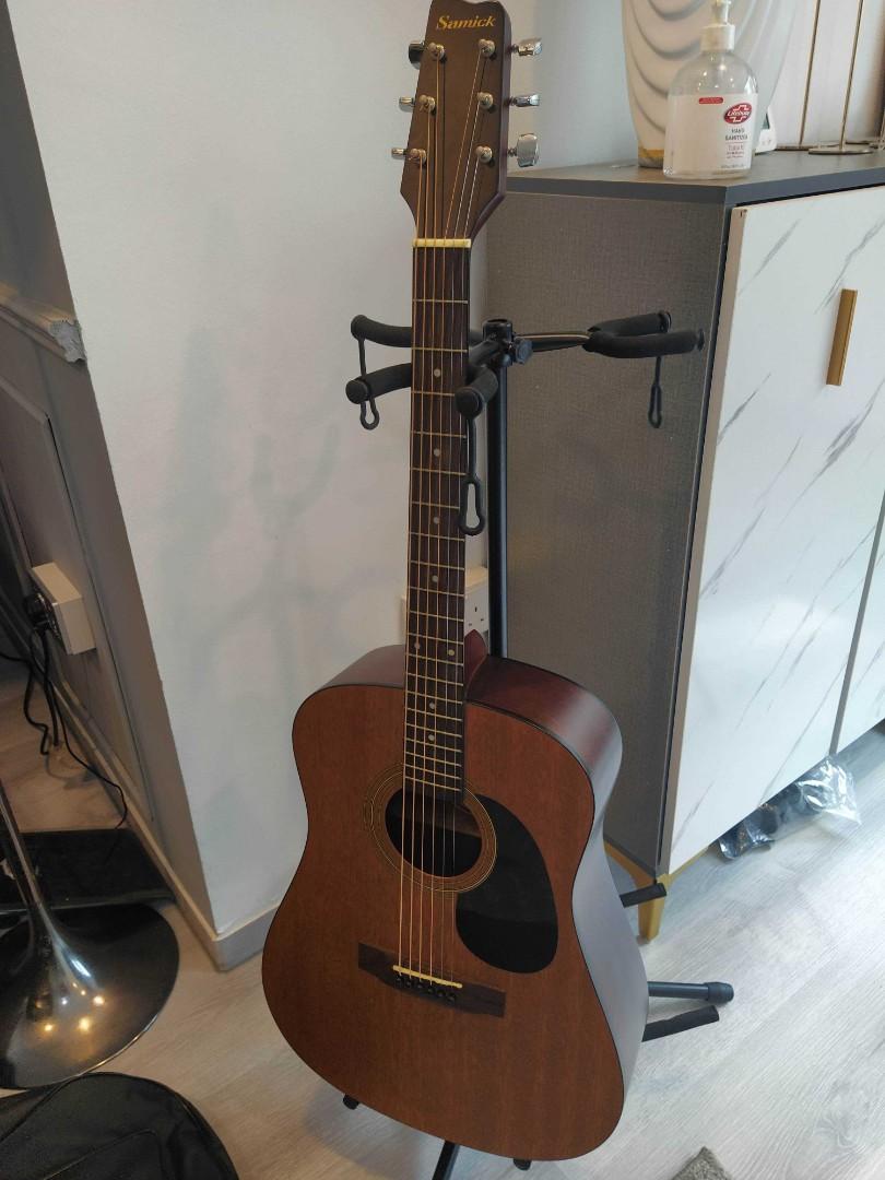 Samick Acoustic Guitar, Hobbies & Toys, Music & Media, Musical ...