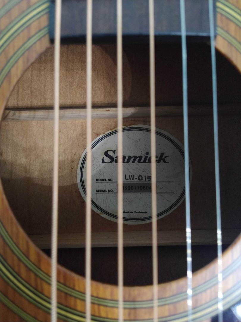 Samick Acoustic Guitar, Hobbies & Toys, Music & Media, Musical ...