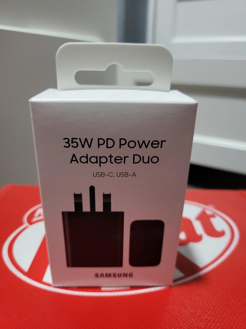 Samsung 35W PD Power Adapter Duo, Mobile Phones & Gadgets, Mobile ...