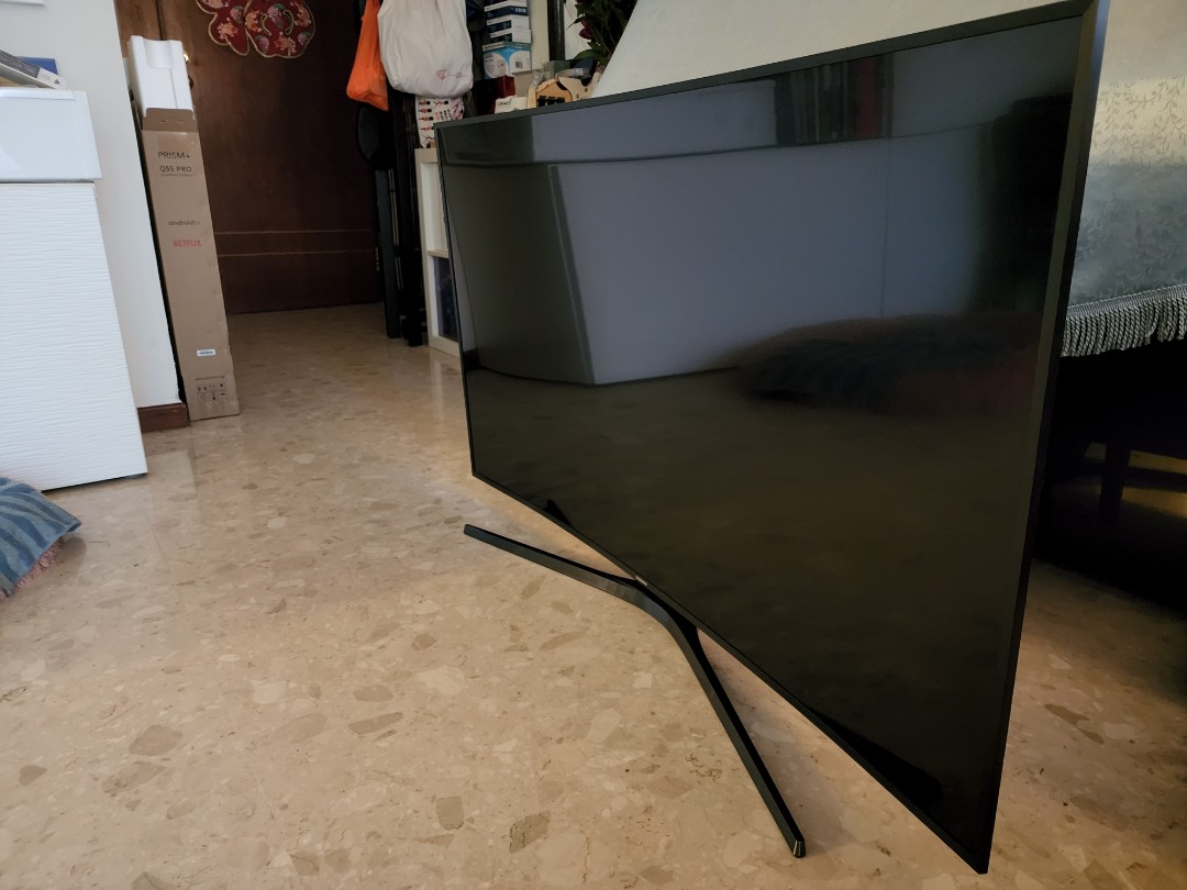 Samsung 55" Curved TV, TV & Home Appliances, TV & Entertainment, TV on ...