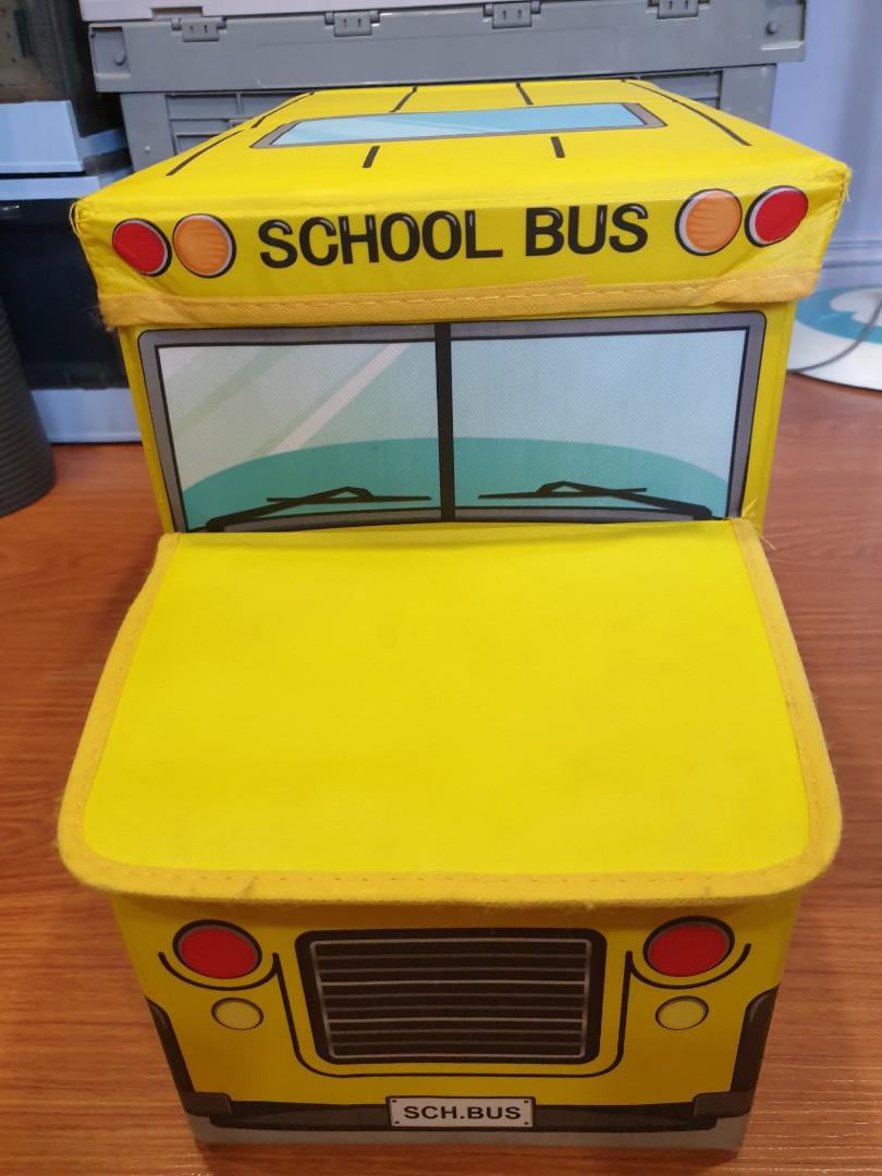 school bus toy box, Hobbies & Toys, Toys & Games on Carousell