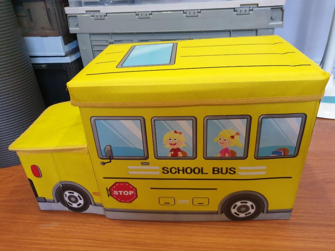 school bus toy box, Hobbies & Toys, Toys & Games on Carousell