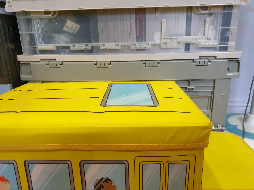 school bus toy box, Hobbies & Toys, Toys & Games on Carousell