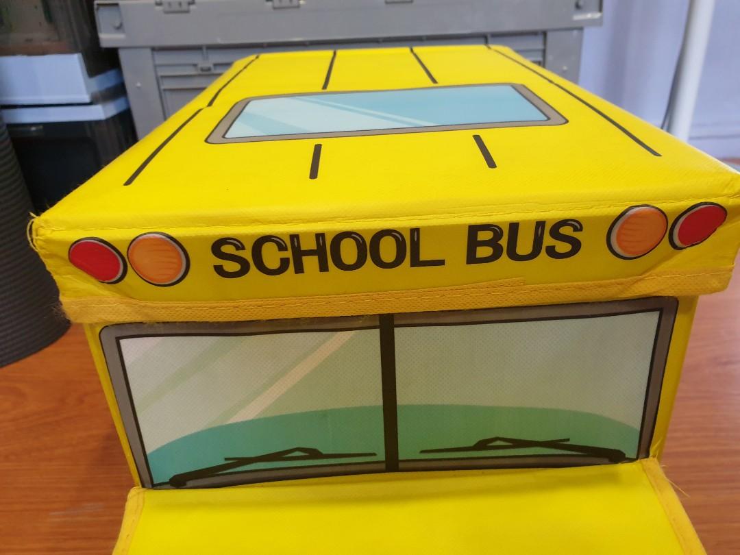 school bus toy box, Hobbies & Toys, Toys & Games on Carousell