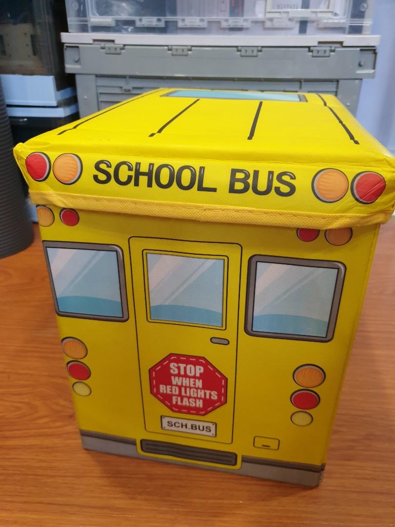 school bus toy box, Hobbies & Toys, Toys & Games on Carousell