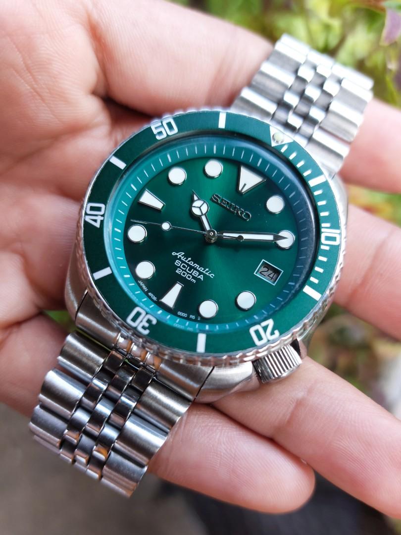 Seiko HULK Mod Automatic Diver's Watch, Men's Fashion, Watches ...