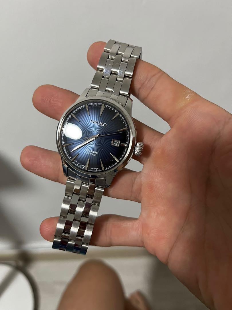 Seiko presage cocktail time blue, Luxury, Watches on Carousell