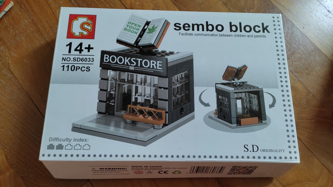 Sembo Block - Bookstore Building Set, Hobbies & Toys, Toys & Games on ...