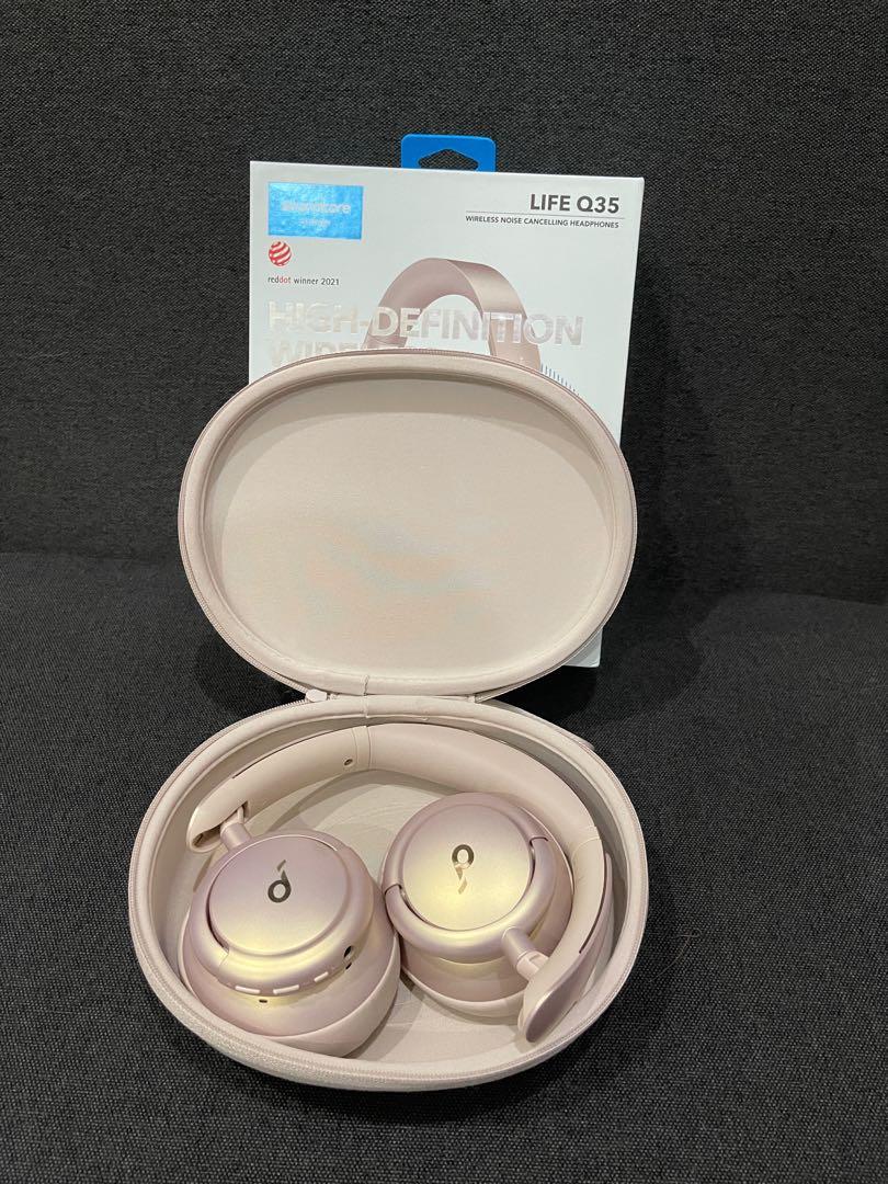 Soundcore by anker life q35 color pink, Audio, Headphones & Headsets on ...