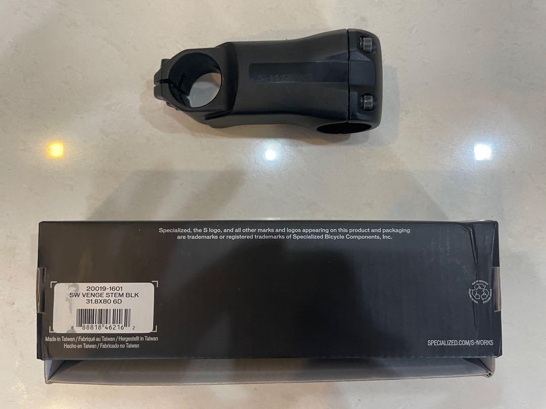 Specialized S-Works Venge/ Tarmac Stem 80mm, Sports Equipment, Bicycles ...