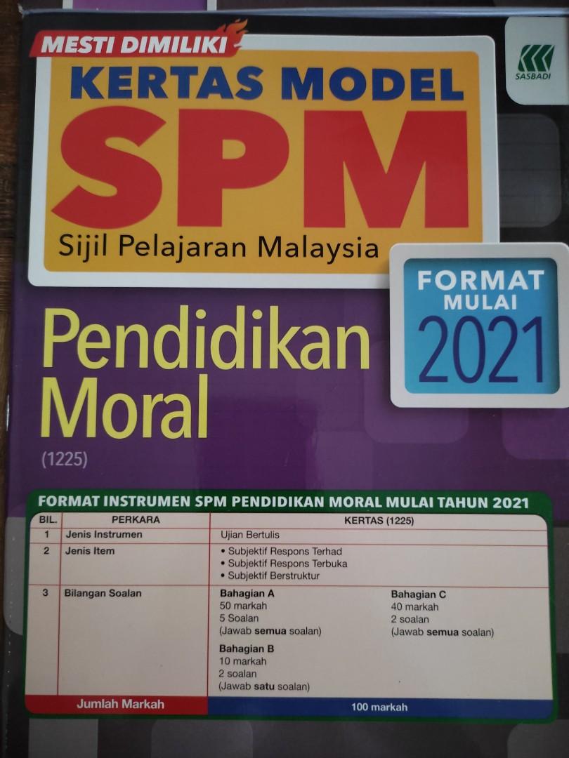 SPM moral kertas model, Hobbies & Toys, Books & Magazines, Assessment ...