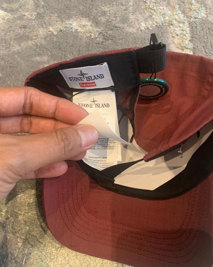 Sup x Stone Island Camp Cap, Men's Fashion, Watches & Accessories, Cap ...