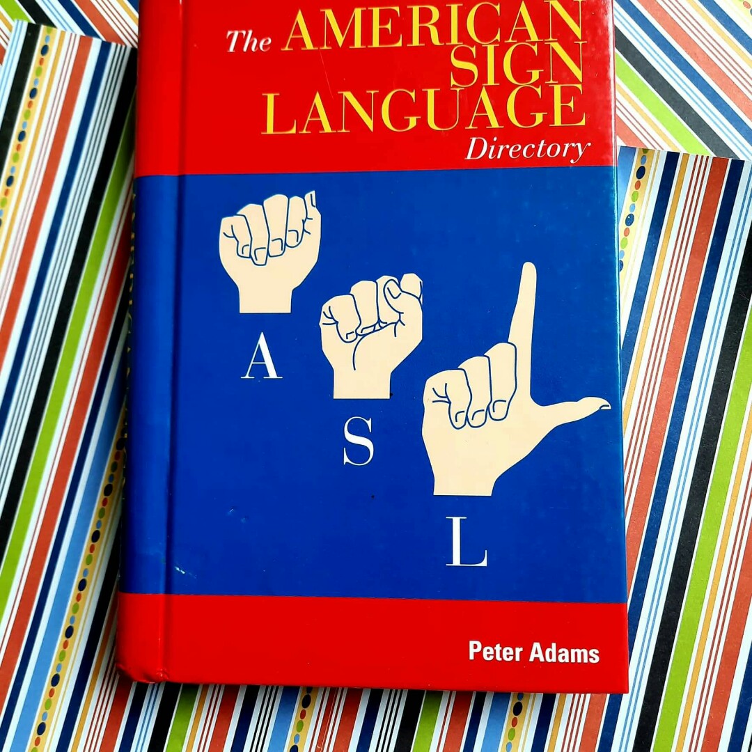 The American Sign Language Directory by Peter Adams, Hobbies & Toys ...