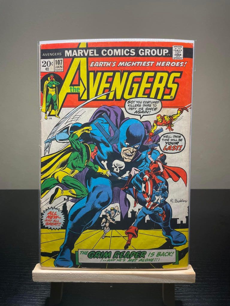 The Avengers Issue 107 Non-UPC, Hobbies & Toys, Books & Magazines ...