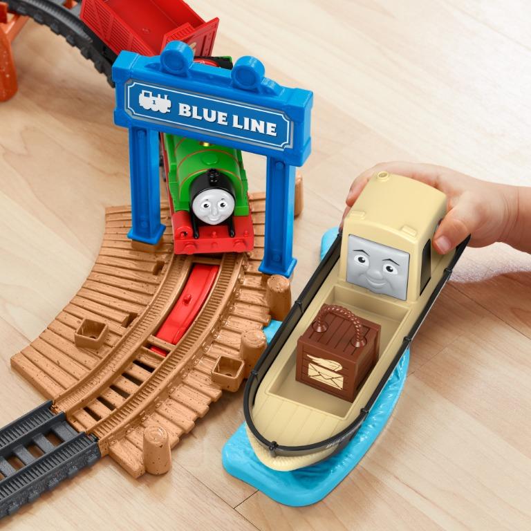 Thomas & Friends Motorized Talking Thomas & Percy Train Set, Hobbies ...