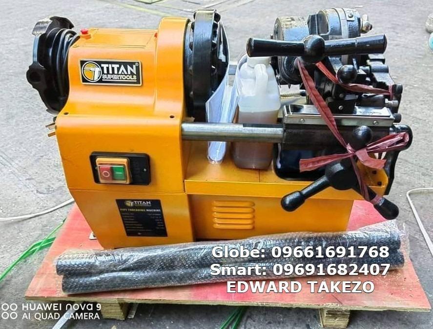 Titan Pipe Threading Machine (1/2-2''), Commercial & Industrial ...