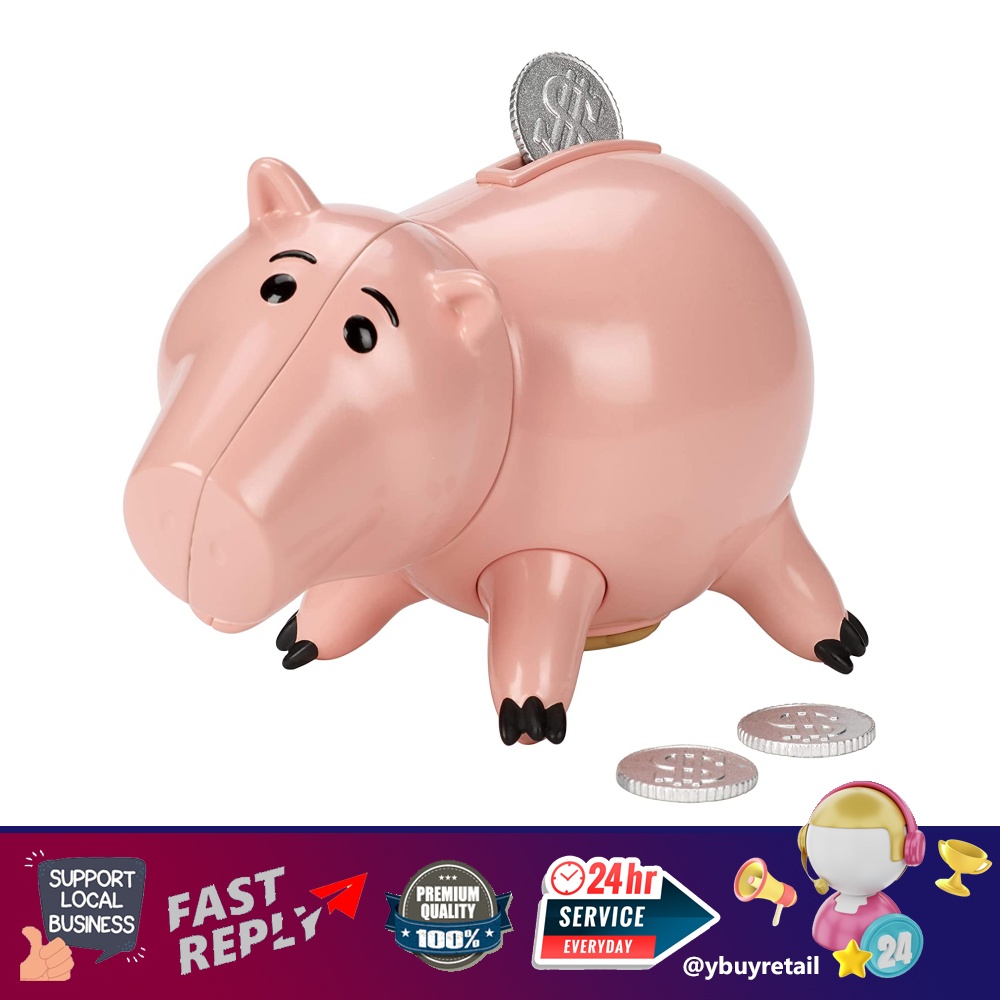 Toy Story GHY68 Disney Pixar Hamm Figure 3.5", Hobbies & Toys, Toys ...