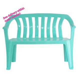 URATEX CASABLANCA LOVESEAT/2-SEATER/PLASTIC CHAIR/BENCH, Furniture ...