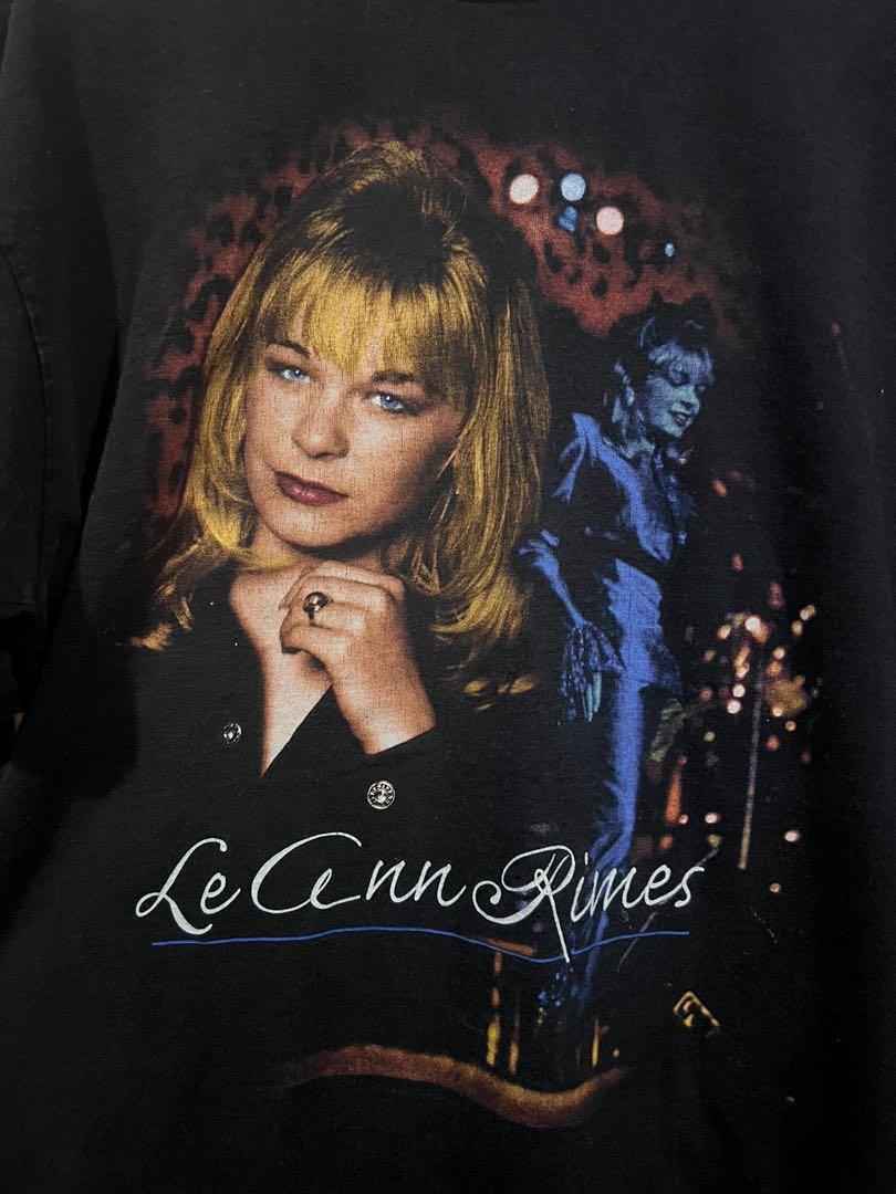Vintage LeAnn Rimes 1997 Large, Men's Fashion, Tops & Sets, Tshirts ...