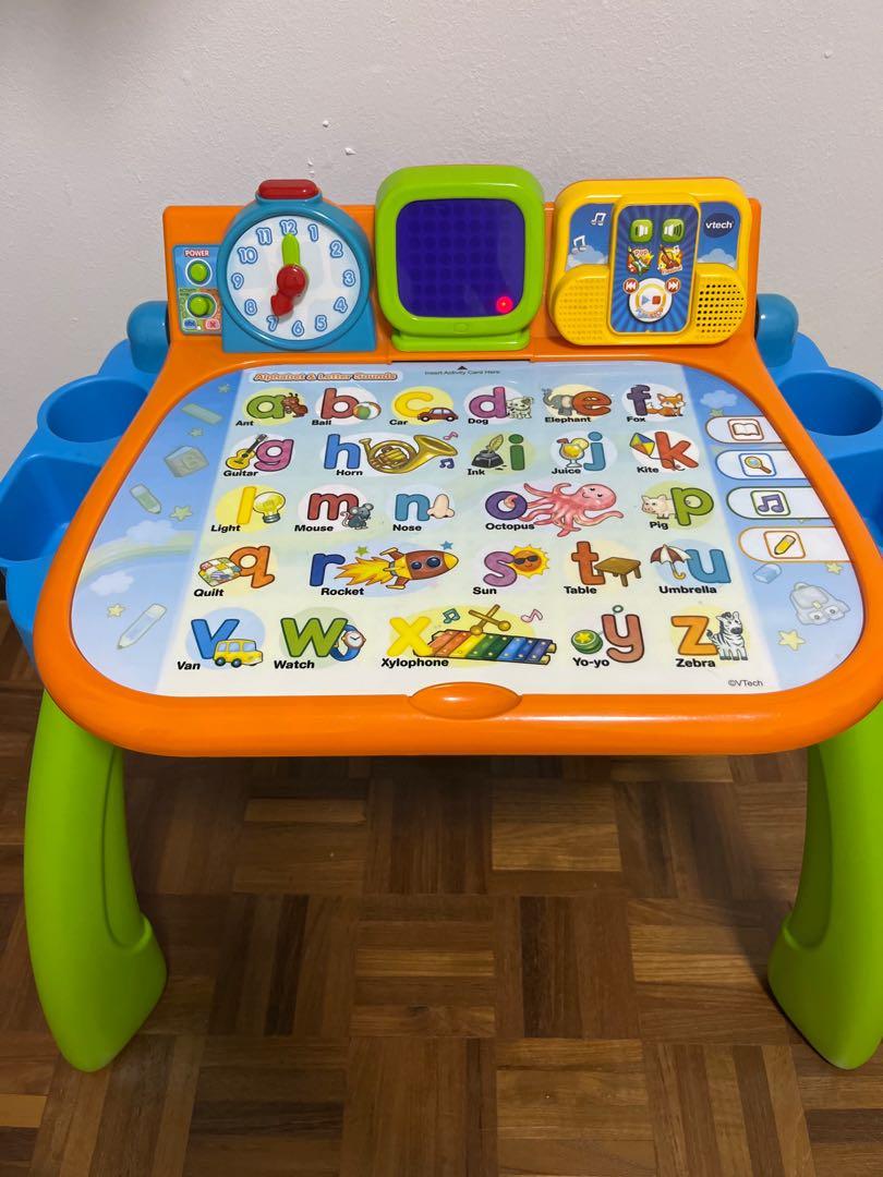Vtech Learning table, Hobbies & Toys, Toys & Games on Carousell