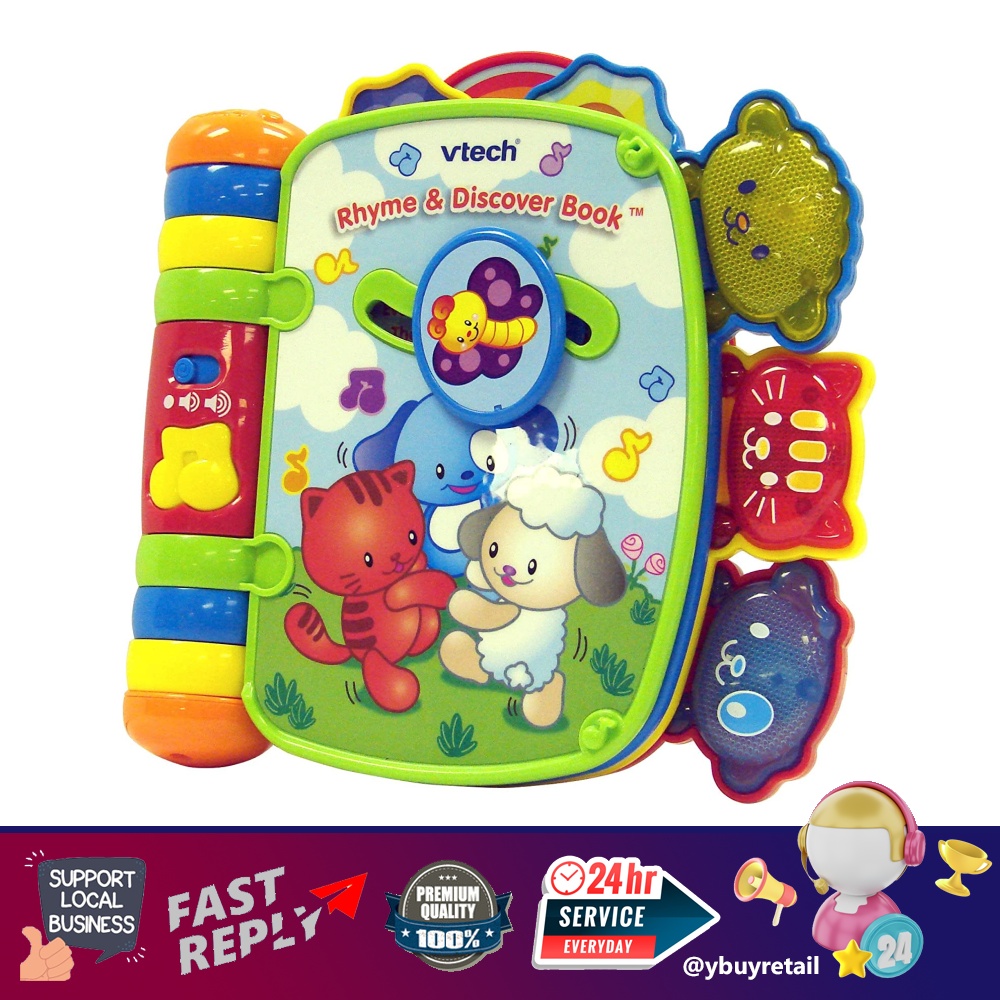 VTech Rhyme and Discover Book, Hobbies & Toys, Toys & Games on Carousell