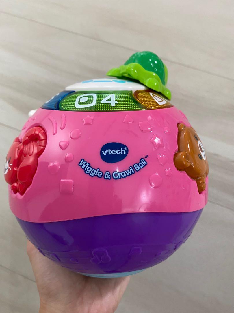 Vtech Wiggle and Crawl Ball, Babies & Kids, Infant Playtime on Carousell