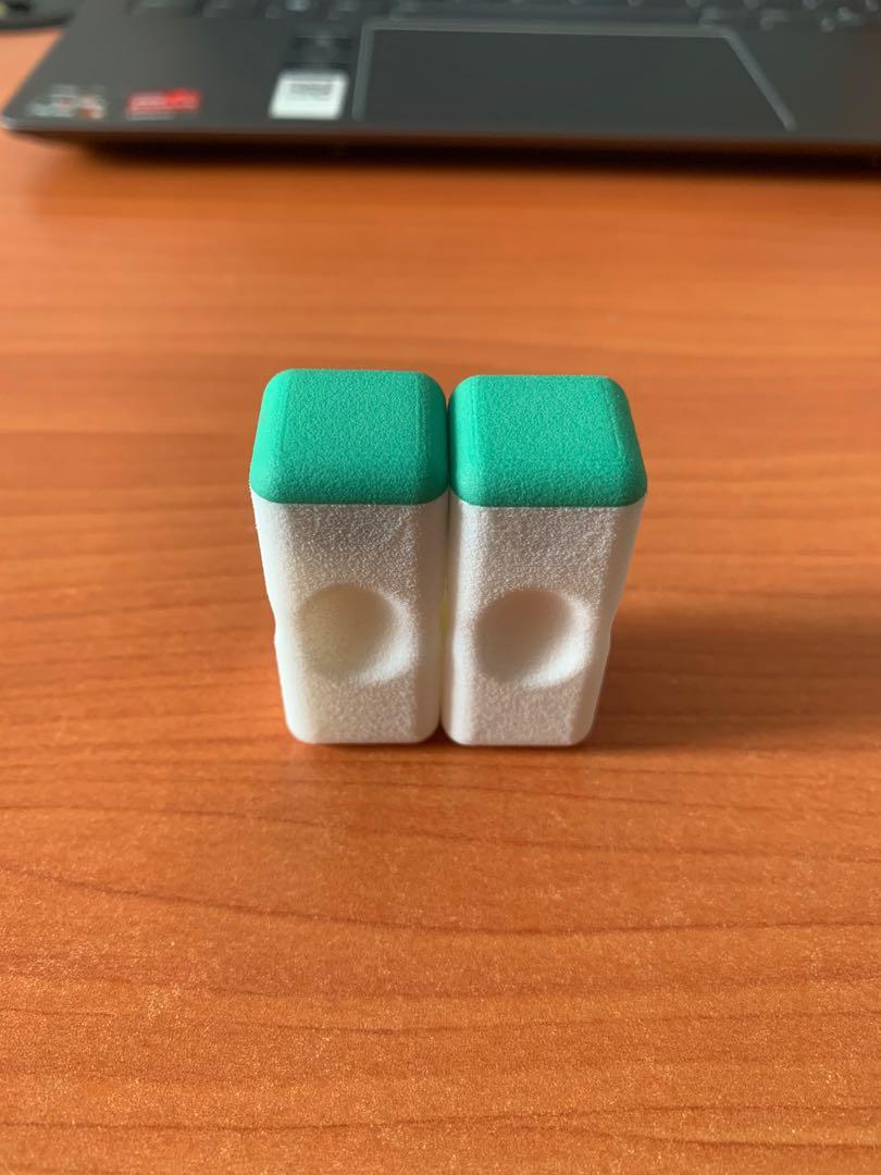 Worry Bricks (White and Mint Edition), Hobbies & Toys, Toys & Games on ...