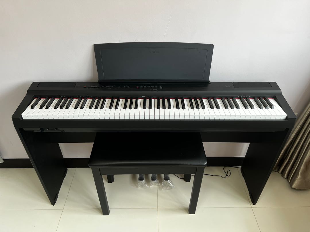 Yamaha P125 88 key, Hobbies & Toys, Music & Media, Musical Instruments ...